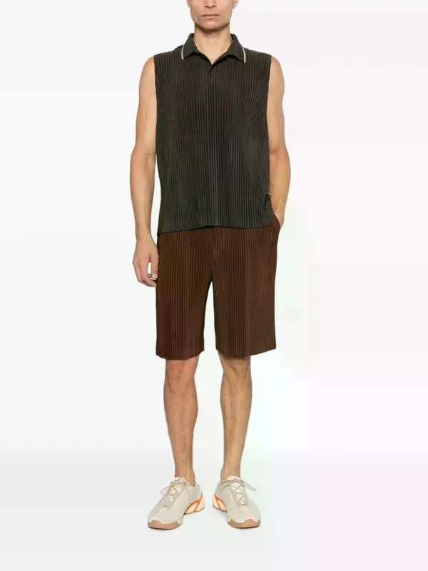 Issey Miyake Plissé-effect Shorts