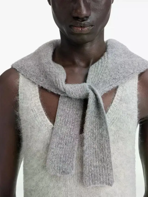 Jacquemus Le Chale Gros Grain Scarf