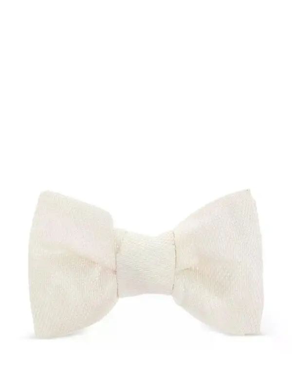 TOM FORD Silk Bow Tie - Neutrals
