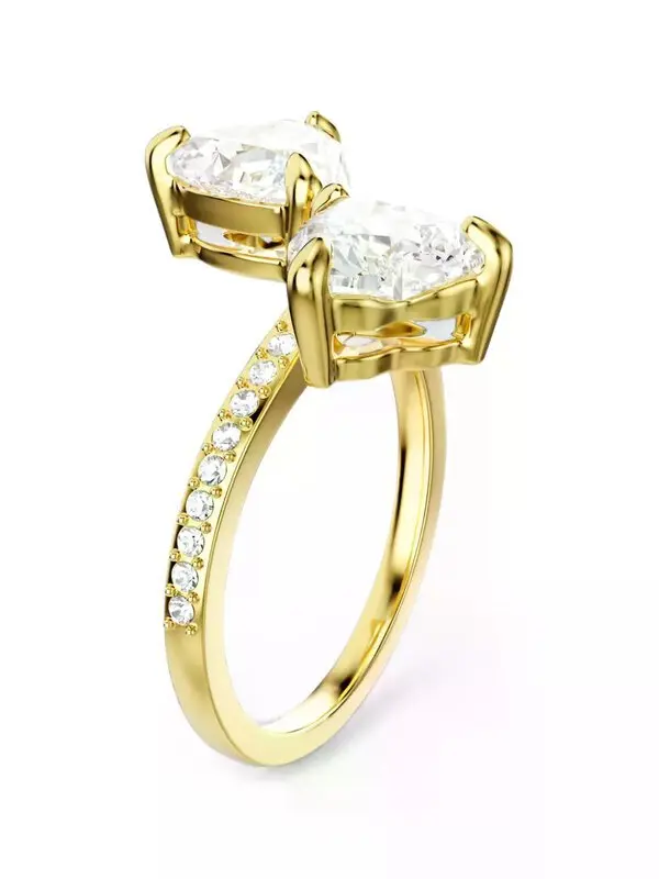 SWAROVSKI Mesmera Crystal-embellished Heart-cut Ring
