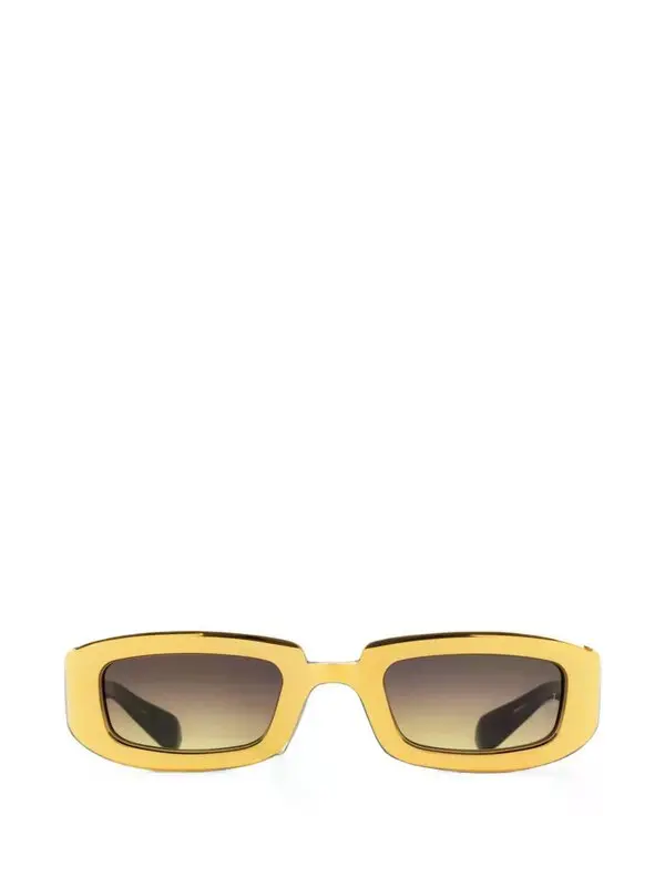 JACQUES MARIE MAGE Ryder Rectangle Frame Sunglasses