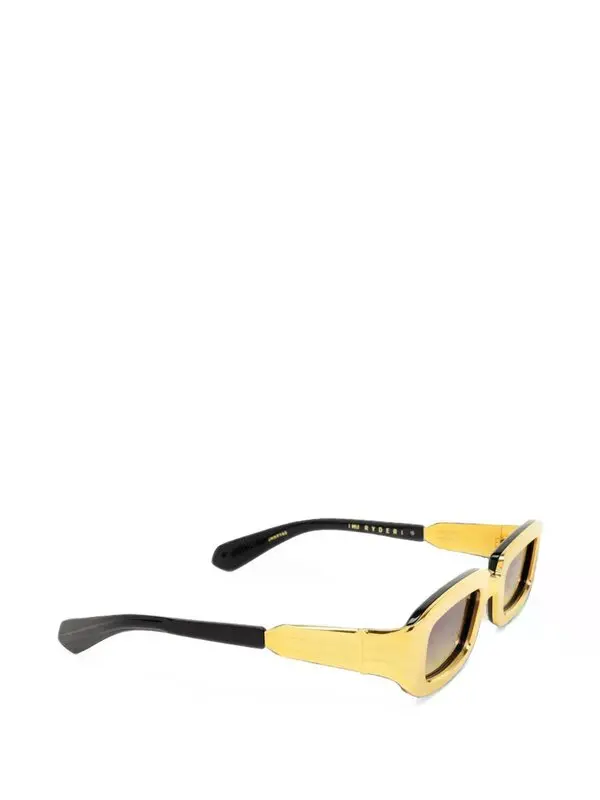 JACQUES MARIE MAGE Ryder Rectangle Frame Sunglasses