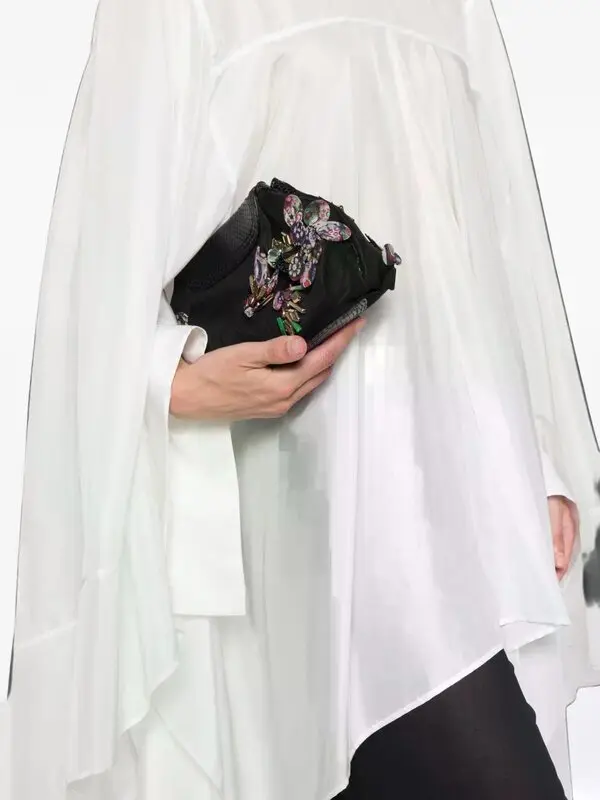 LANVIN Asymmetric High-neck Blouse