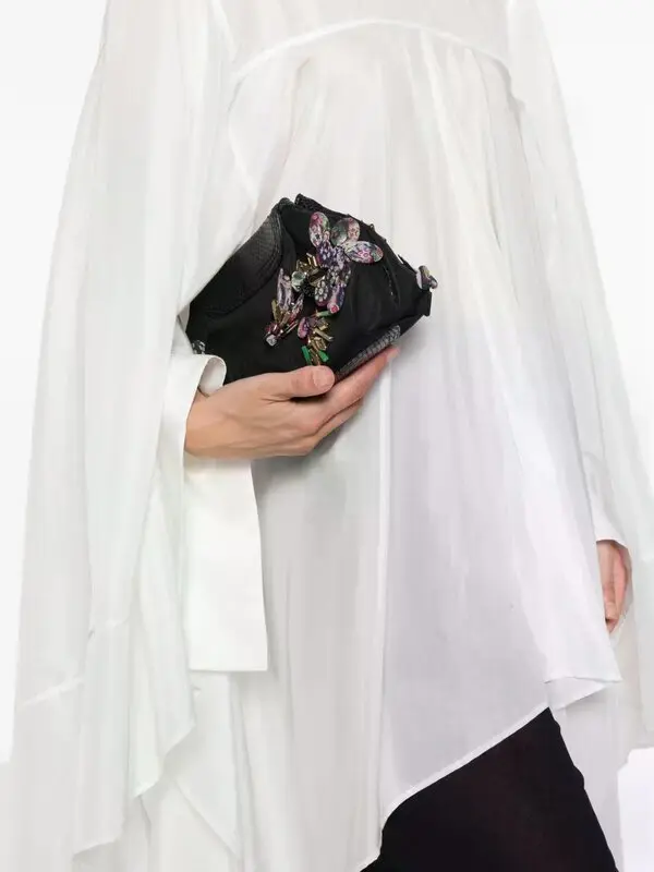 LANVIN Asymmetric High-neck Blouse