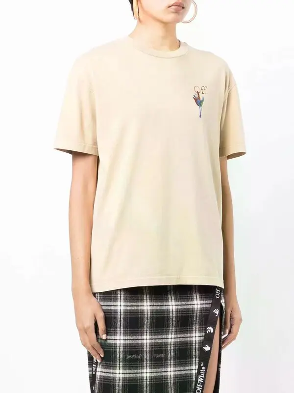 Off-White Logo-print Cotton T-shirt