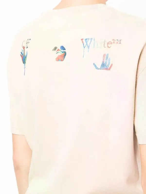 Off-White Logo-print Cotton T-shirt