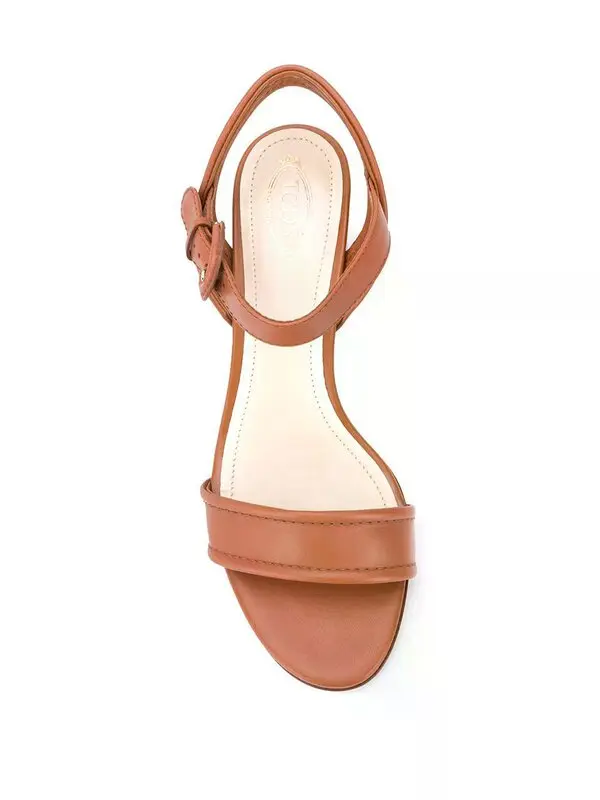 TOD'S Buckled Leather Sandals