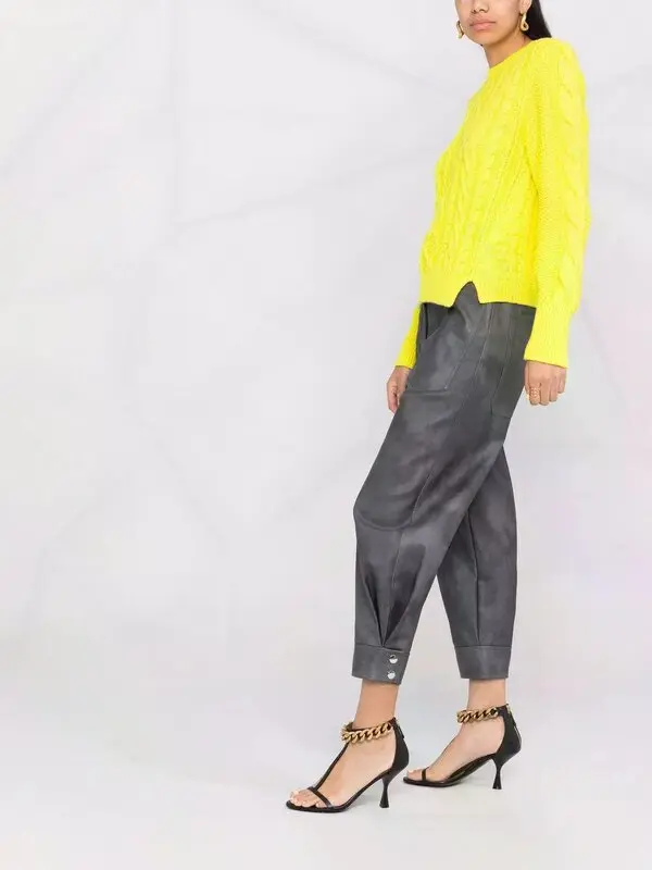 Stella McCartney Aran-knit Cropped Jumper