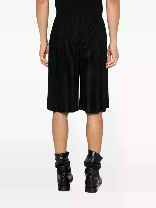 Issey Miyake Pleated Shorts - Black
