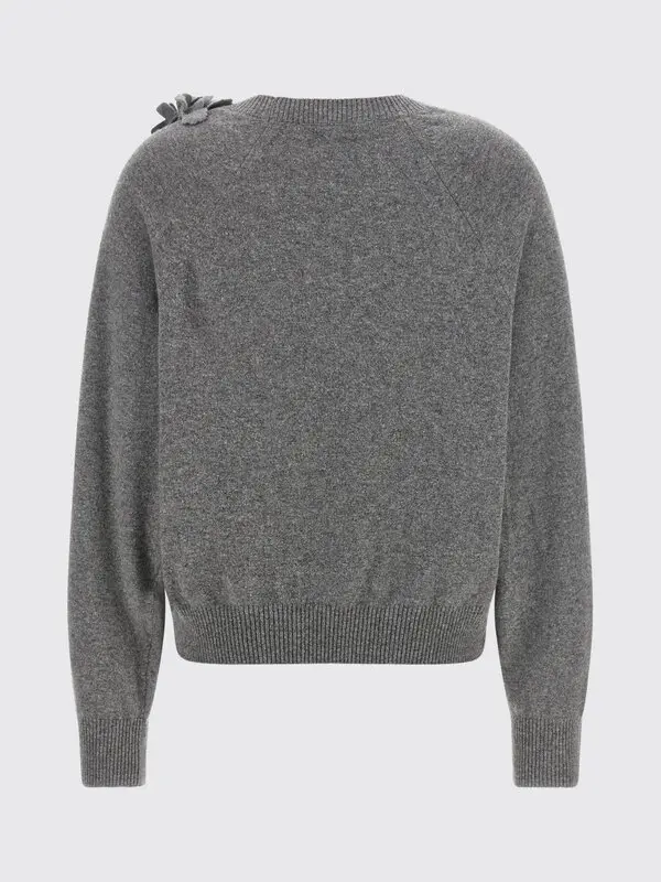 Alberta Ferretti Embellished Pullover - Grey