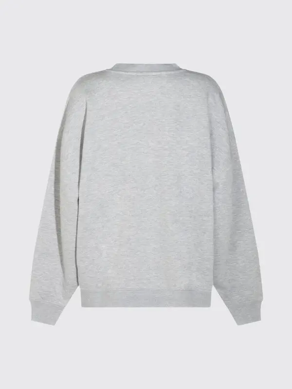 ANINE BING Relaxed Fit Logo Crewneck Sweatshirt