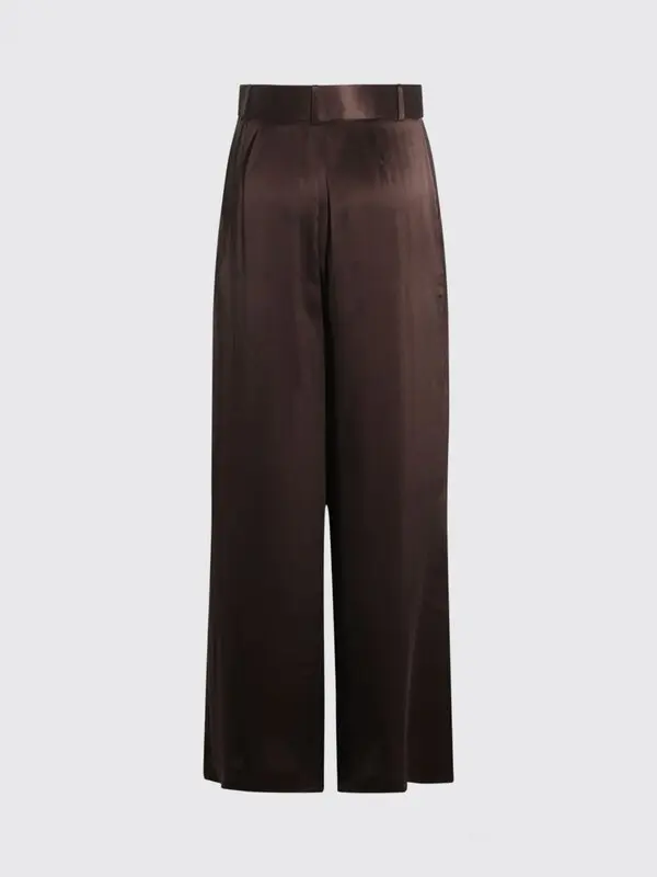 Zimmermann High-waisted Satin Palazzo Pants With Adjustable Belt