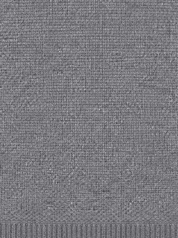 Fabiana Filippi Long-sleeved Crewneck Sweater In Wool, Silk, And Cashmere - Grey