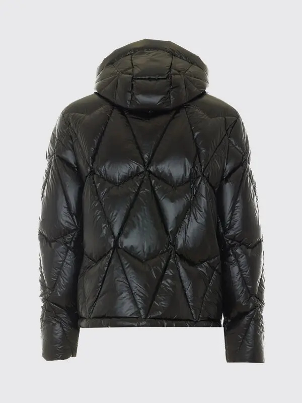 Moose Knuckles Quilted Nylon Hooded Down Jacket - Black