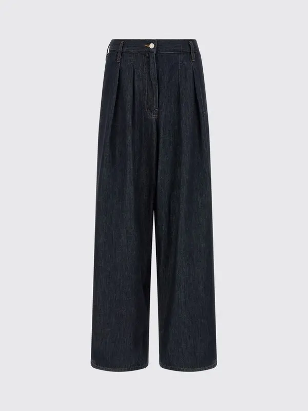 Dries Van Noten High-waisted Pleated Palazzo Jeans
