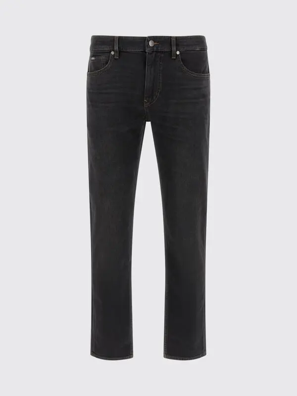 BOSS Mid-rise Slim Fit Skinny Jeans In Cotton Denim - Black