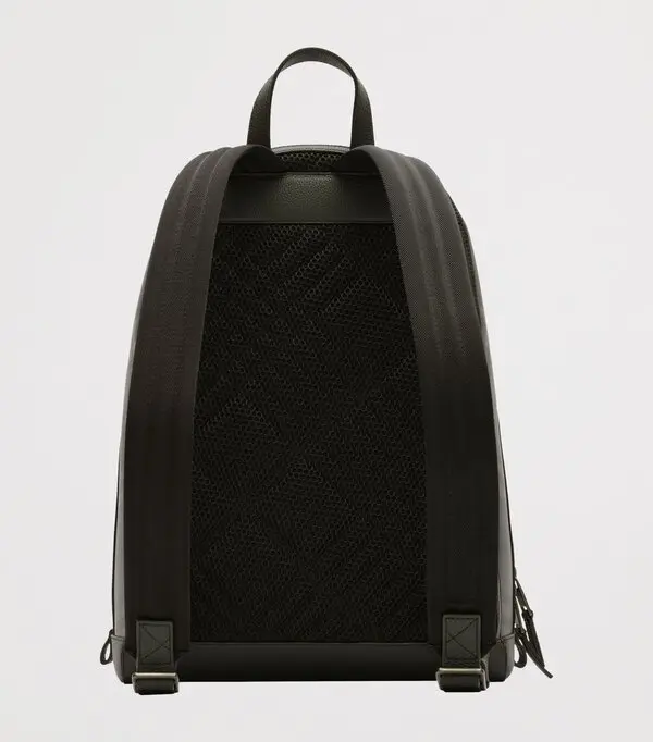 Burberry Canvas City Check Backpack