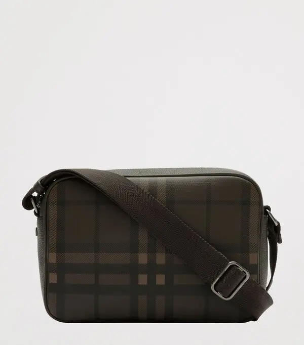 Burberry City Check Pocket Cross-body Bag - Brown