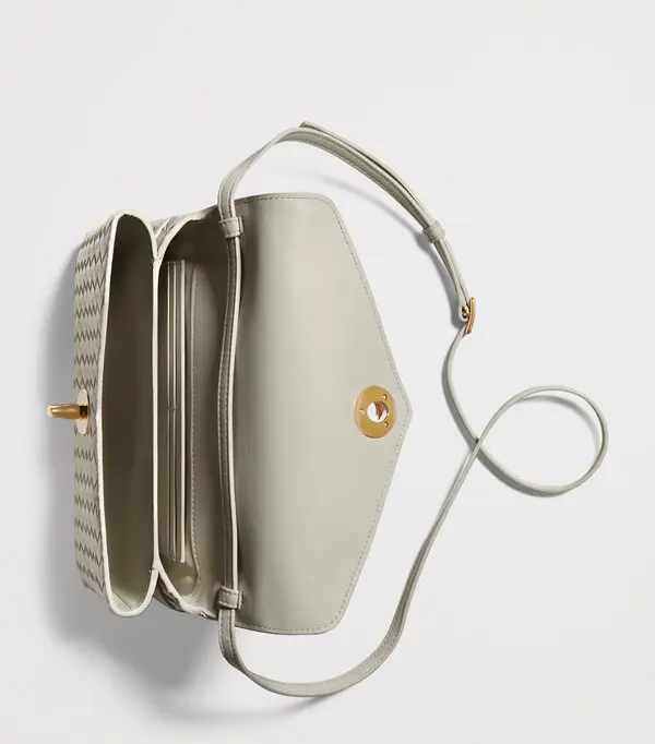 Bottega Veneta Leather Knot Lock Top-handle Bag