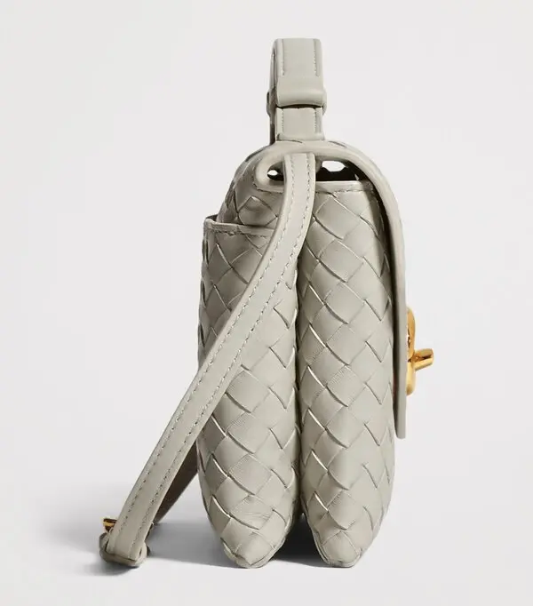 Bottega Veneta Leather Knot Lock Top-handle Bag