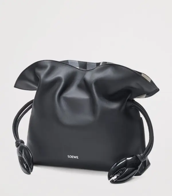 Loewe X Cosima Von Bonin Medium Leather Flamenco Clutch Bag