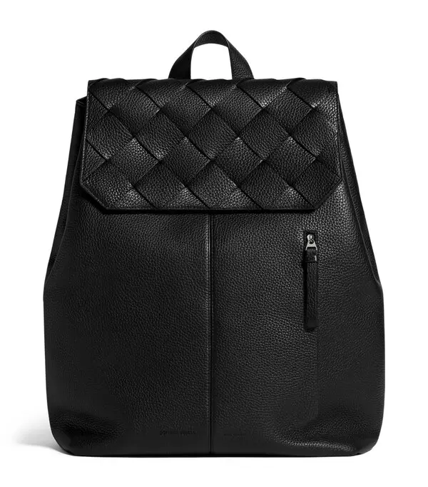 Bottega Veneta Leather Diago Backpack