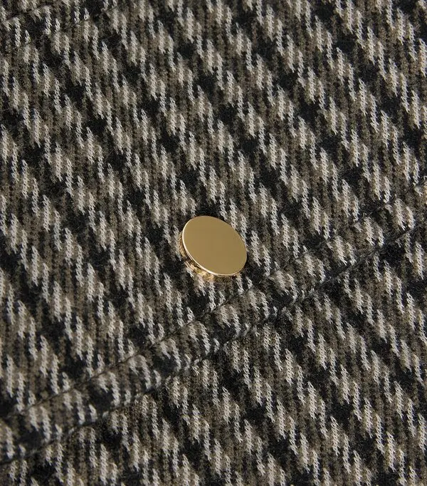 Fabiana Filippi Houndstooth Bomber Jacket