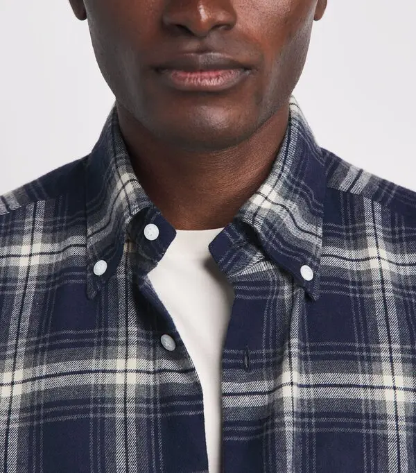 BARBA NAPOLI Cotton Check Shirt