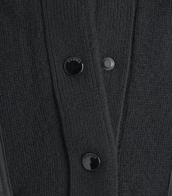 FRAME Cashmere Patch-pocket Cardigan