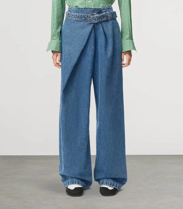 Loewe Draped Relaxed Fit Jeans
