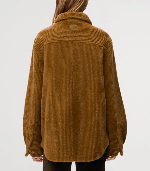 Loewe Corduroy Merino Shearling Overshirt