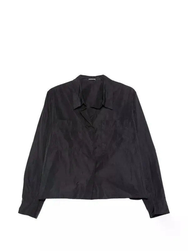 SUSANNE BOMMER Classic Collar Long Sleeve Shirt - Blue