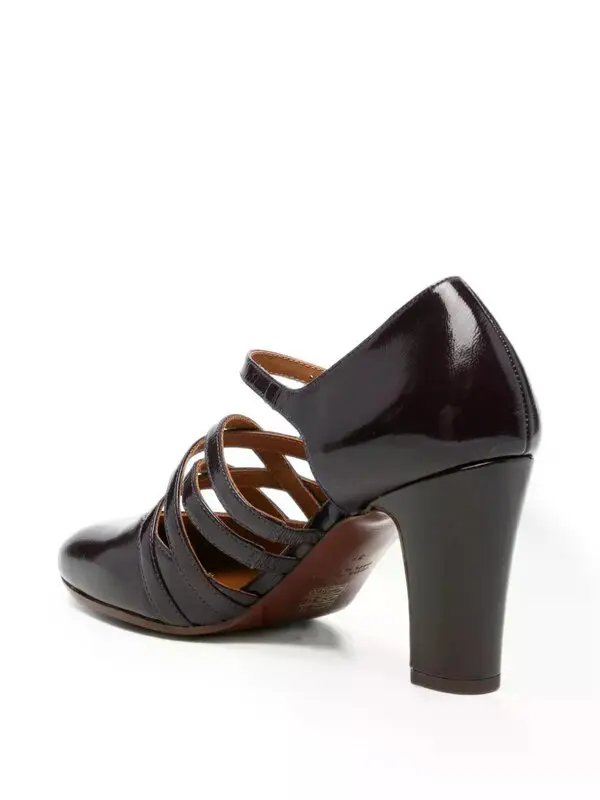 Chie Mihara Match Strappy Leather Heeled Pumps