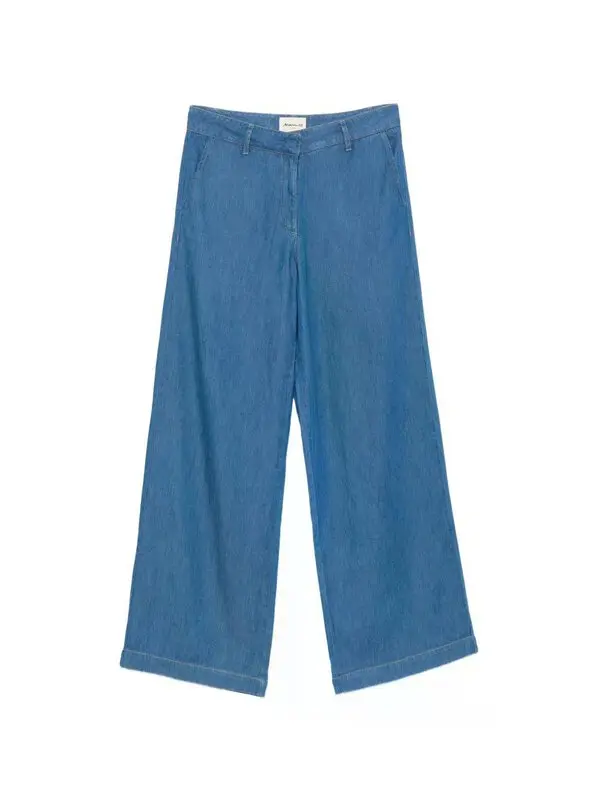 MAISON123 Adele Wide-leg Jeans - Blue