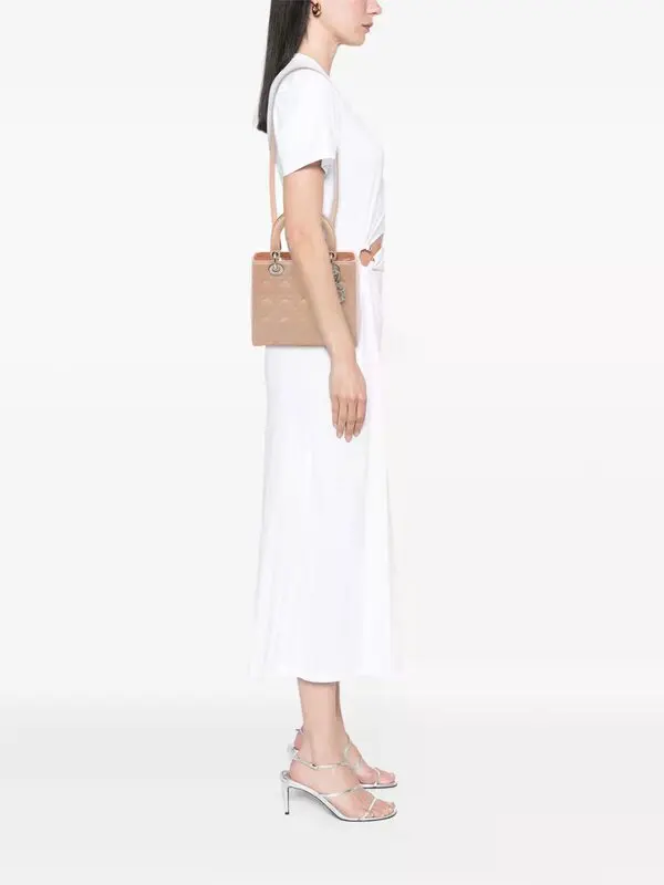 Dior 2013 Medium Patent Cannage Lady Satchel