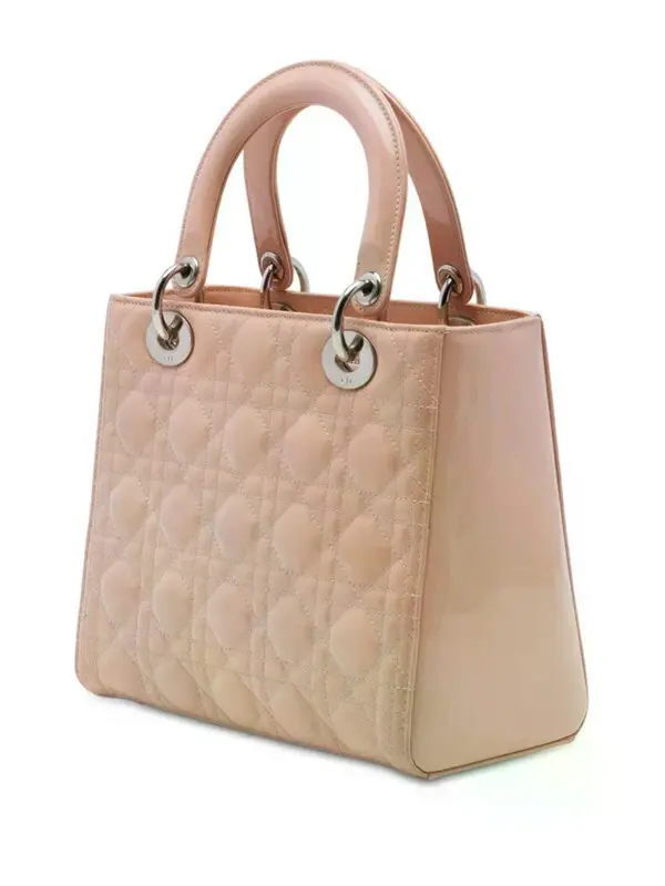 Dior 2013 Medium Patent Cannage Lady Satchel