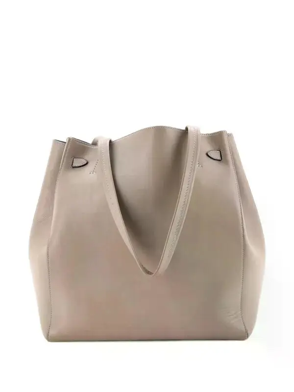 Celine Phantom Tie Cabas Leather Medium Tote Bag