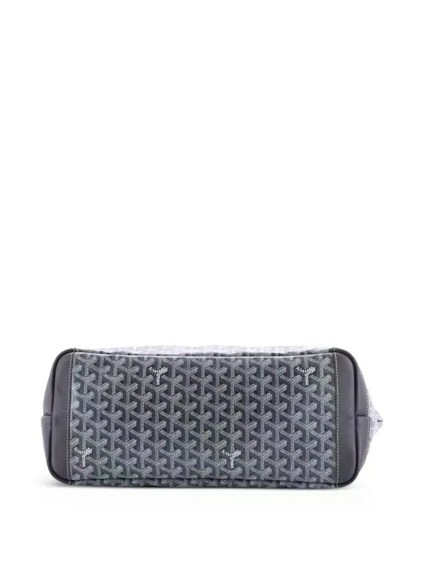 Goyard Artois Tote Coated Canvas Mm Shoulder Bag - Grey