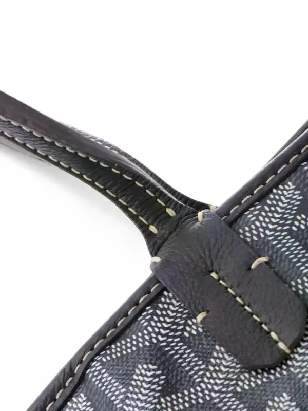 Goyard Artois Tote Coated Canvas Mm Shoulder Bag - Grey