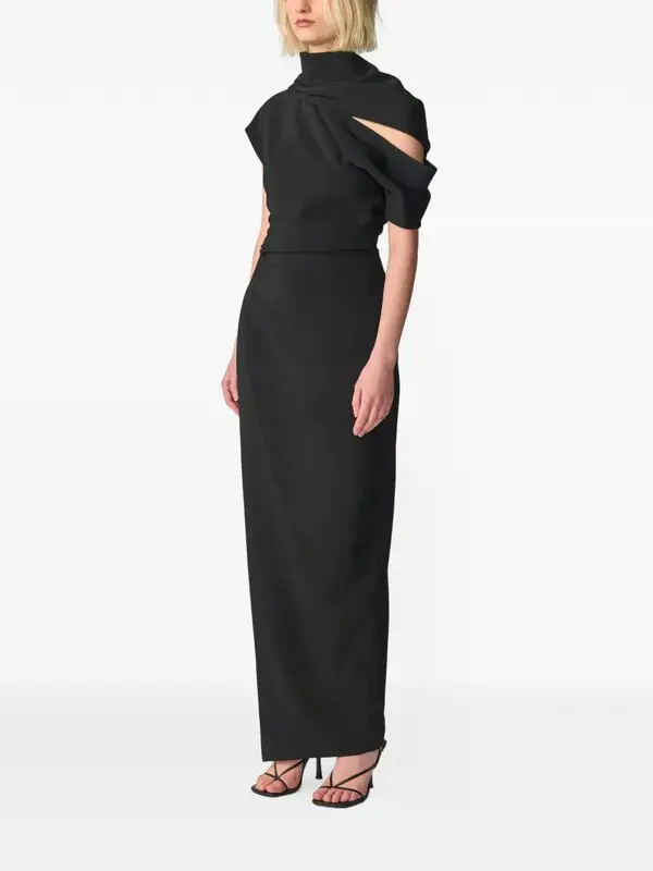 Monse Draped Cut-out Maxi Dress