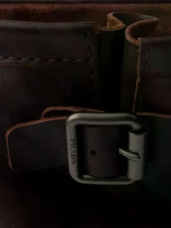 Prada Leather Mid-calf Boots