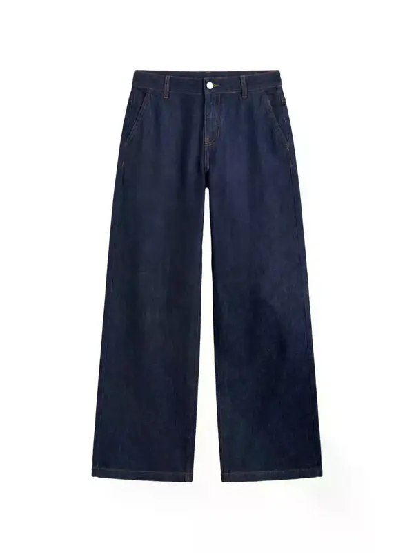 REFORMATION Elio Low-rise Jeans - Blue