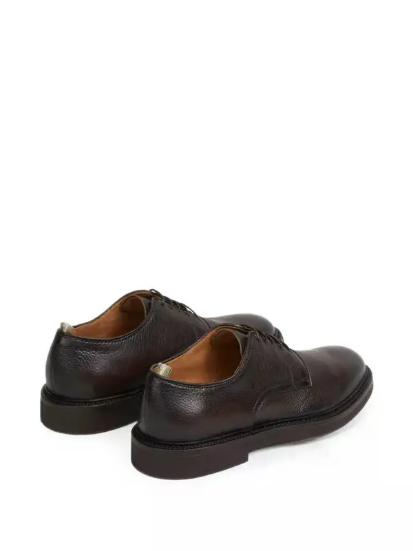 Officine Creative Hopkins Flexi 208 Grainy-leather Derby Shoes