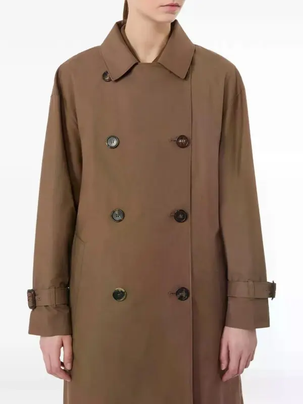 Max Mara Double-breasted Belted Trench Coat
