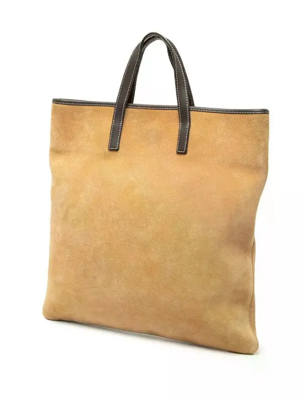 Loewe 2010-2026 Suede Anagram Tote Bag