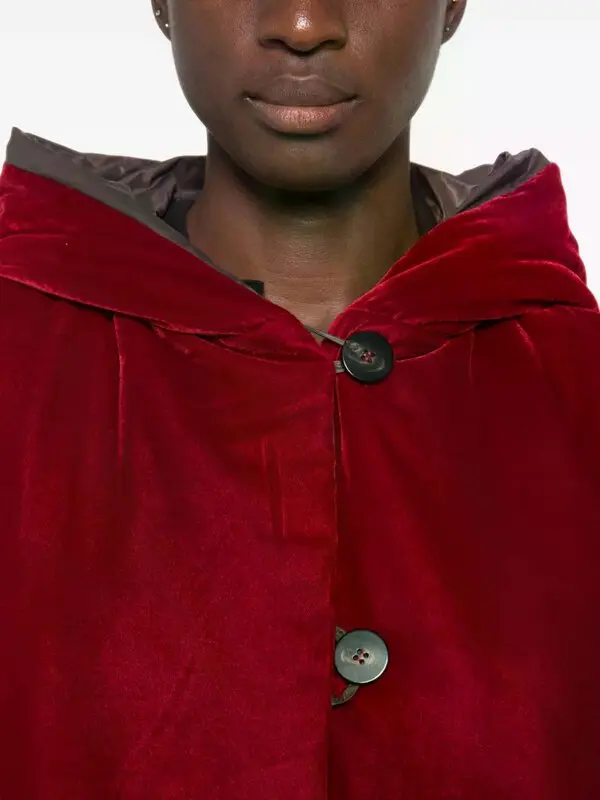 VIRGINIA BIZZI Reversible Hooded Jacket