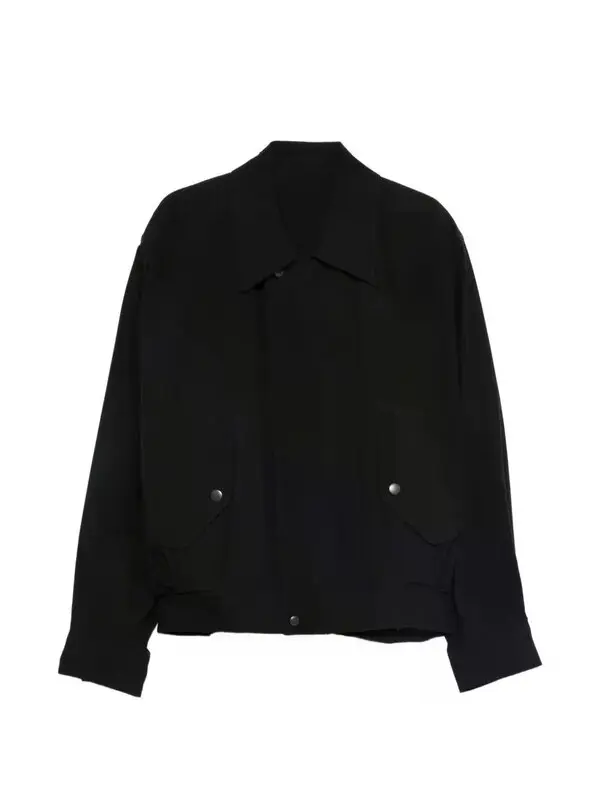 Issey Miyake Button-fastening Flap-pocket Overshirt