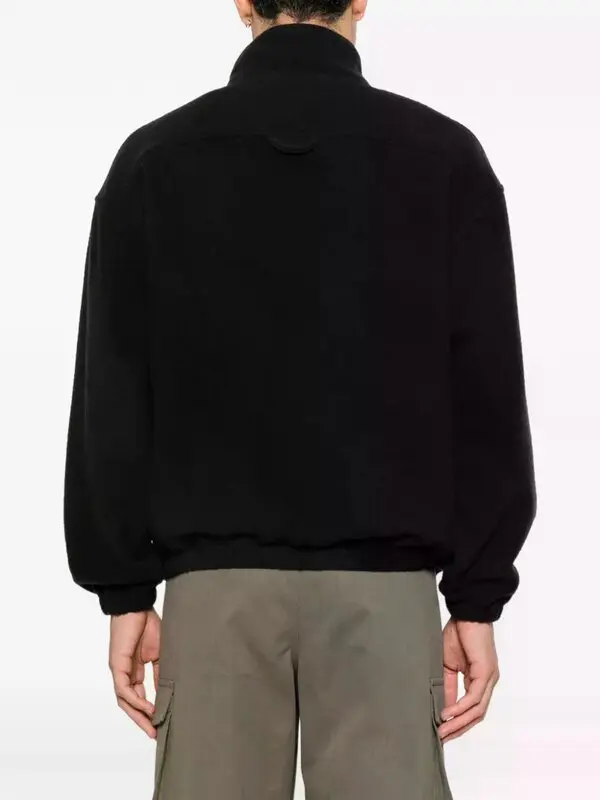 RIER Zipped-pocket High-neck Sweater