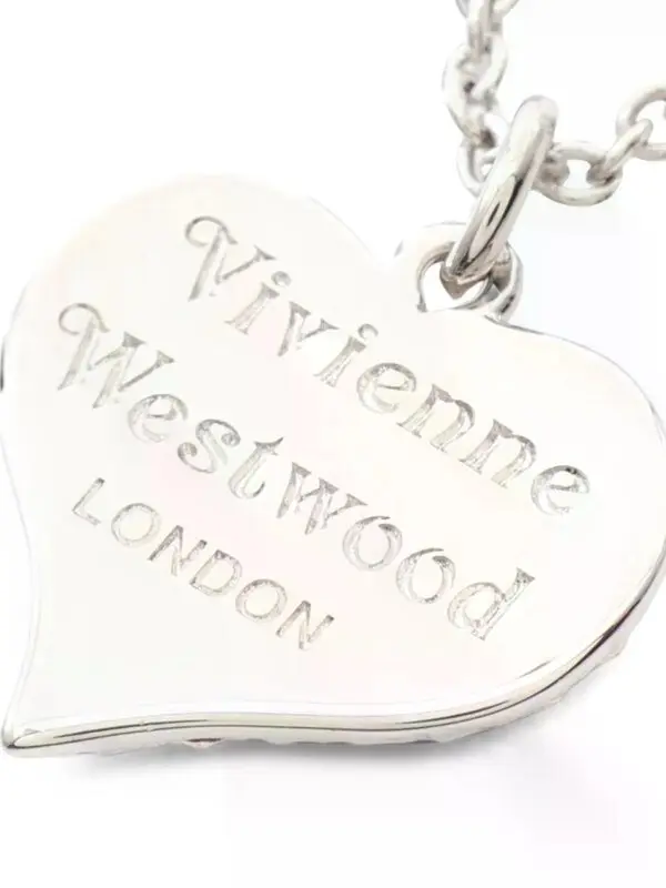 VIVIENNE WESTWOOD Petra Heart Necklace