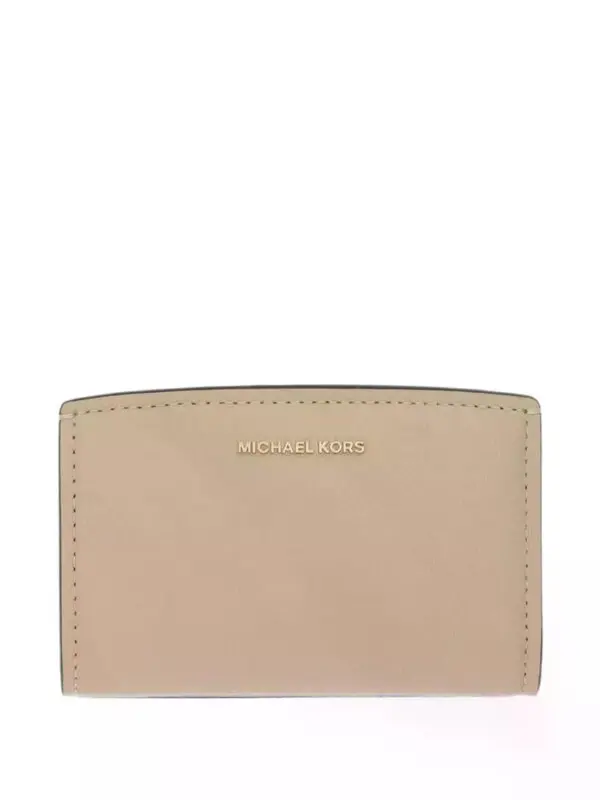 Michael Kors Logo-plaque Bifold Wallet - Neutrals